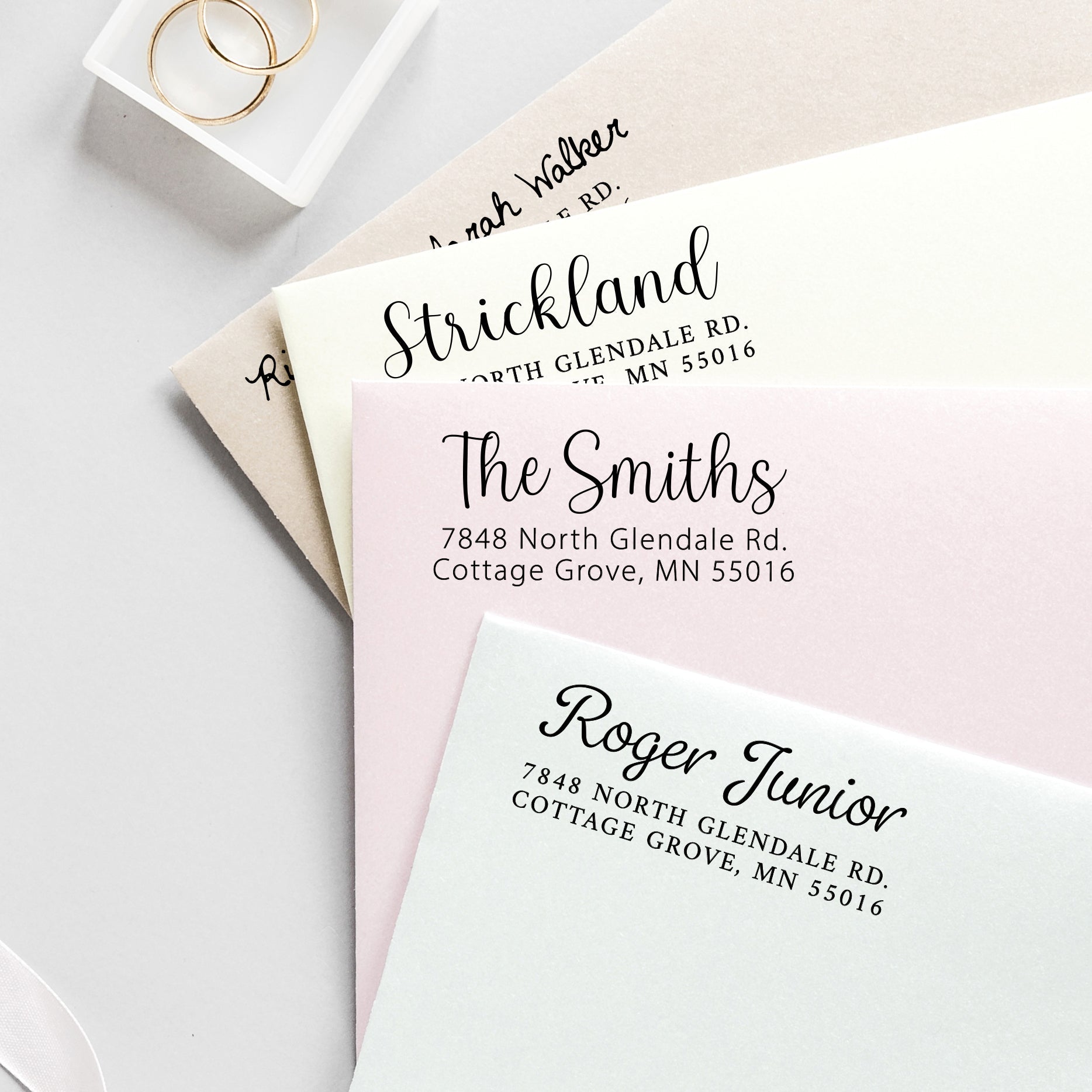 Handwritten & Script Stamps – Evrest Press